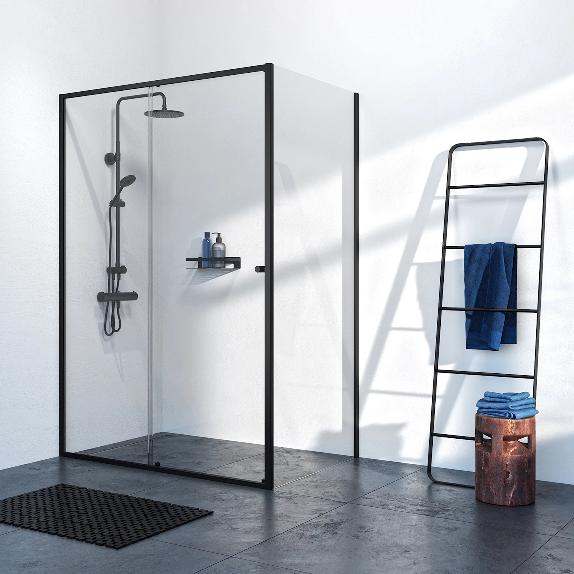 Dusjvegg/-hjørne/-dør